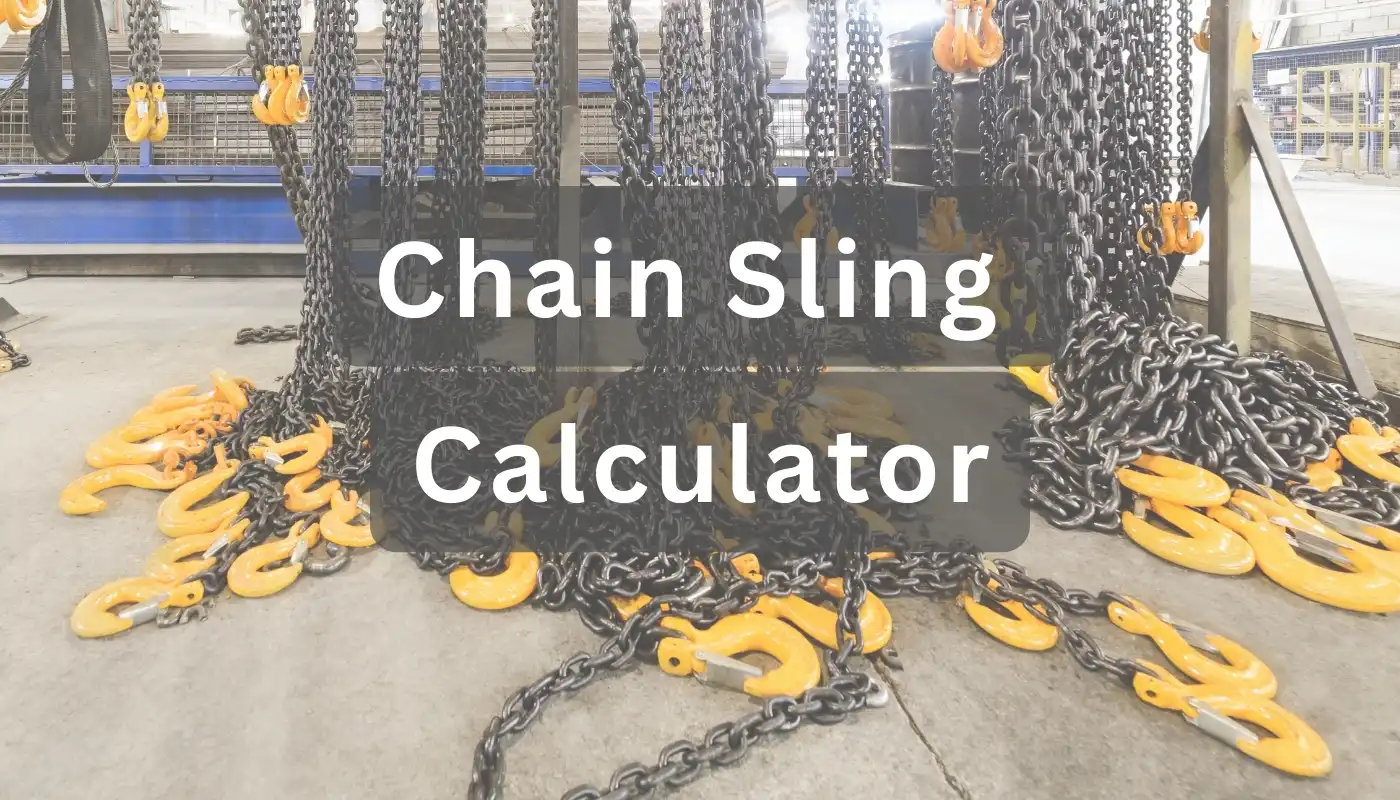 Chain Sling Calculator